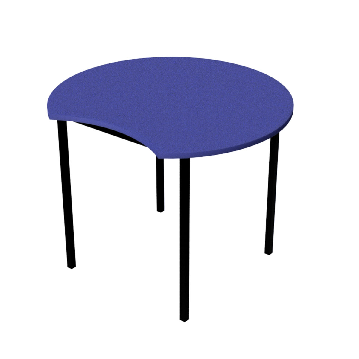 School Table 900mm Scallop Nesting | - Skara Furniture New Zealand