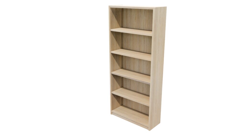 Zealand Commercial Office Bookcase 5 Tier | - Skara NZ