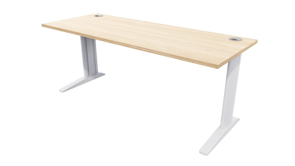 Zealand Mirage Office Desk 1500mm X 600mm | - Skara Furniture New Zealand