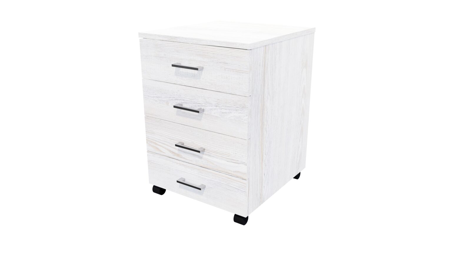Office Mobile Drawer Unit 4 Drawers | - Skara Furniture New Zealand